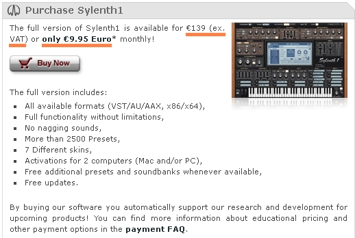 Sylenth1の購入方法と価格について | TRIVISION STUDIO