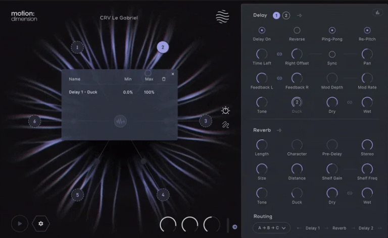 ディレイとリバーブで高度なサウンドデザインを実現するExcite Audio「Motion: Dimension」がリリースセールを実施中！ | TRIVISION STUDIO
